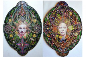 Kilau Mozaik Kaca dari Botol Bekas - Greeners.Co